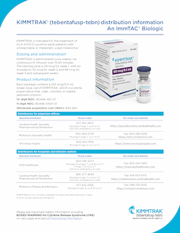 KIMMTRAK HCP Resources - Watch KOL Videos & Download PDFs